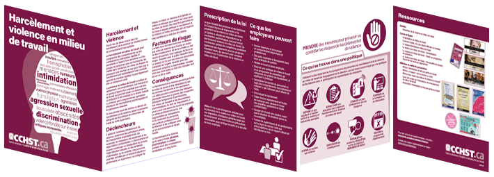 CCHST: Prévention de la violence en milieu de travail